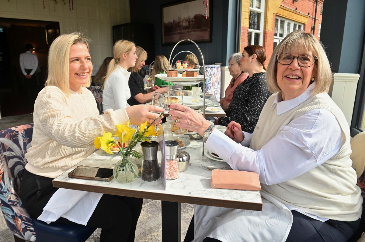 All smiles as mums enjoy a special Mother's Day lunch at Tettenhall ...