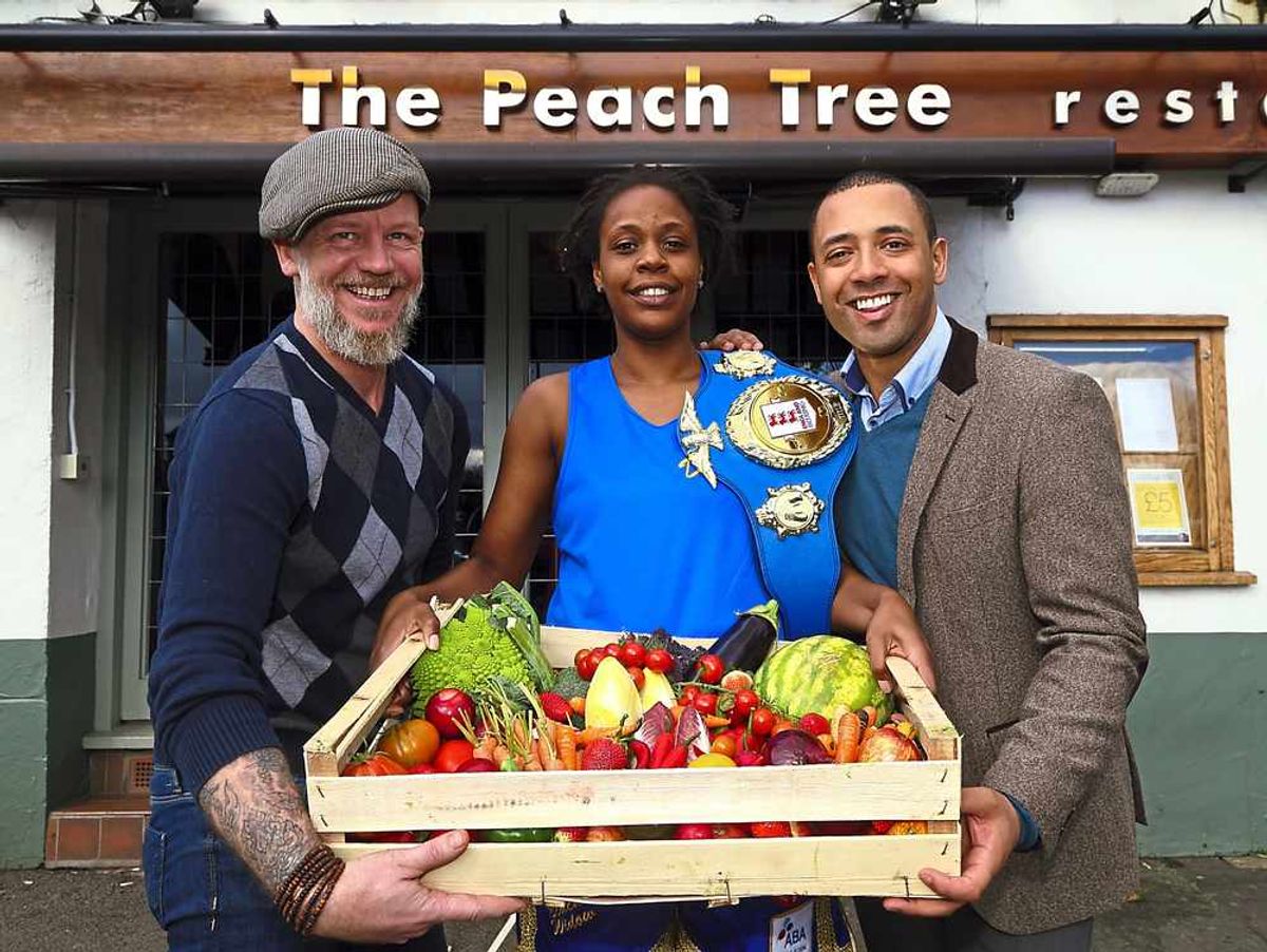 Packing a punch: Lauren the vegan boxer's fighting talk on food ...