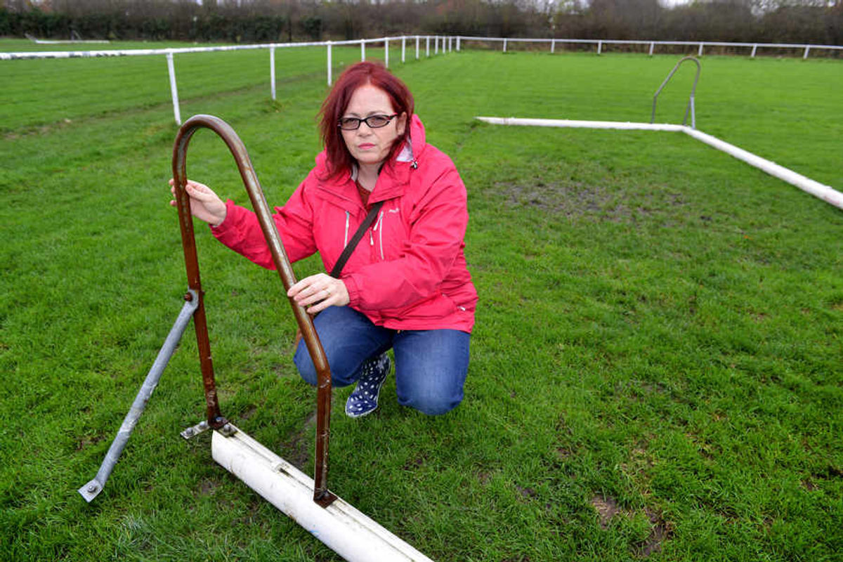 Yobs attack football pitch twice in two days | Express & Star