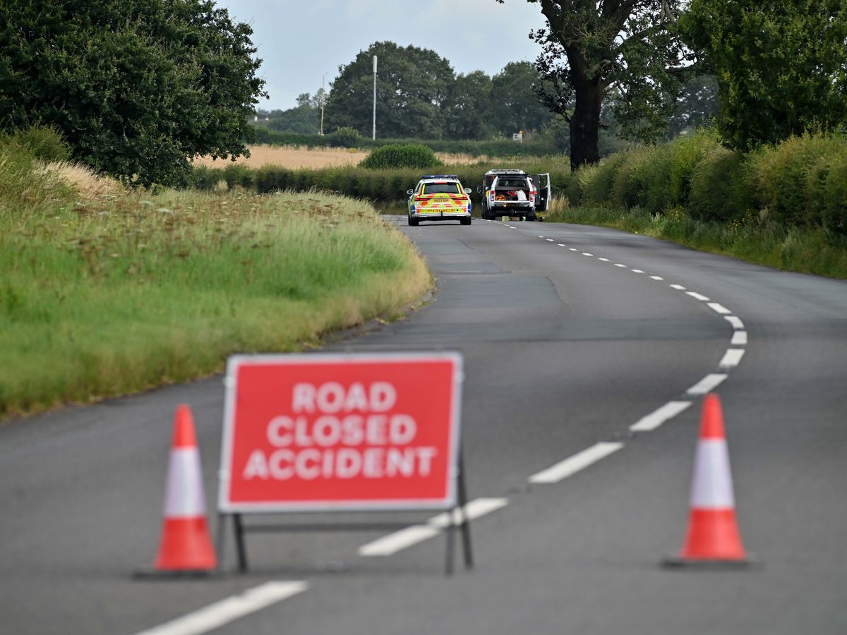 Police confirm driver killed in overnight A41 crash after car 'hit tree ...