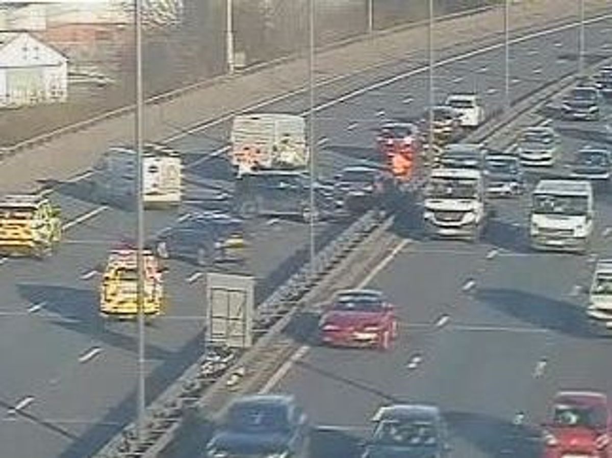 M6 crash: Hour-long delays after multi-vehicle collision near Spaghetti Junction | Express & Star