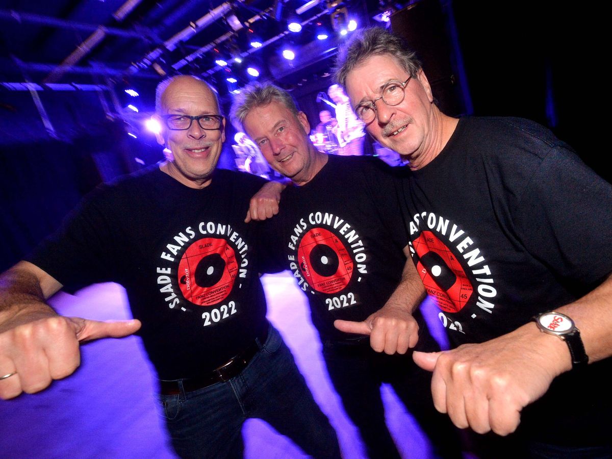 Slade fans feel the noize as convention celebrates Wolverhampton's rock ...