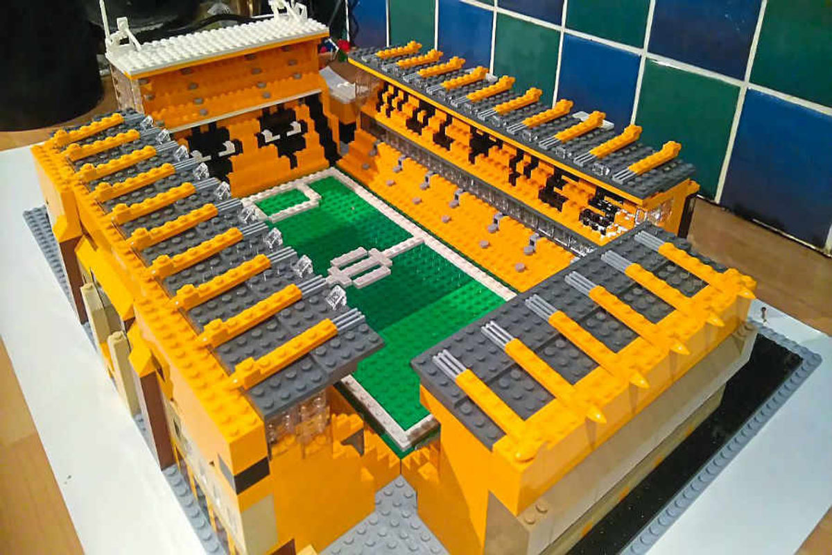 10 hours and 1,400 pieces: Wolves' Molineux gets Lego treatment ...