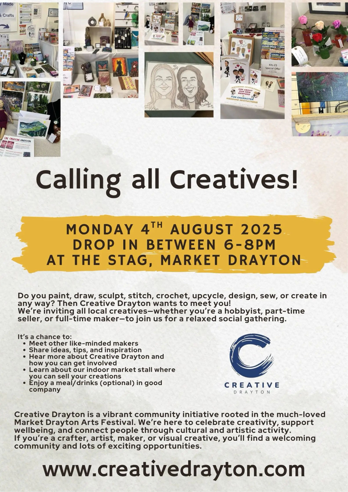 Calling all Creatives: Informal social gathering this August | Shropshire Star