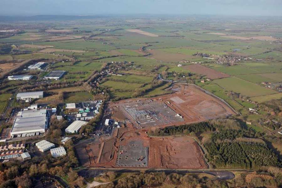PICTURED: Giant MoD Donnington buildings take shape | Shropshire Star