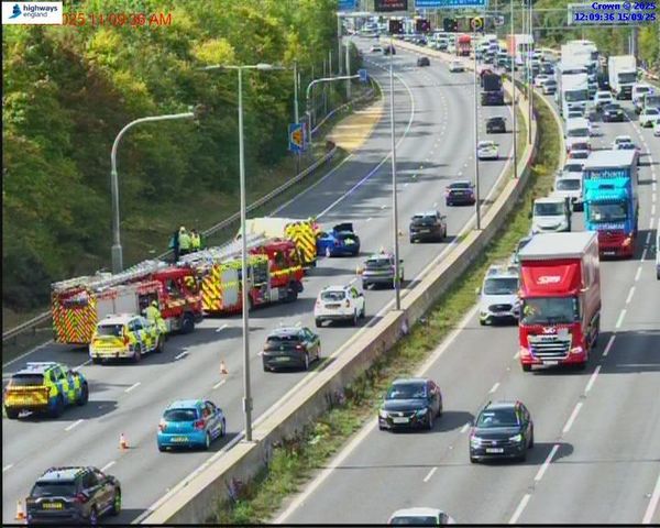 Delays after M6 crash between lorry and two cars near Birmingham NEC | Express & Star