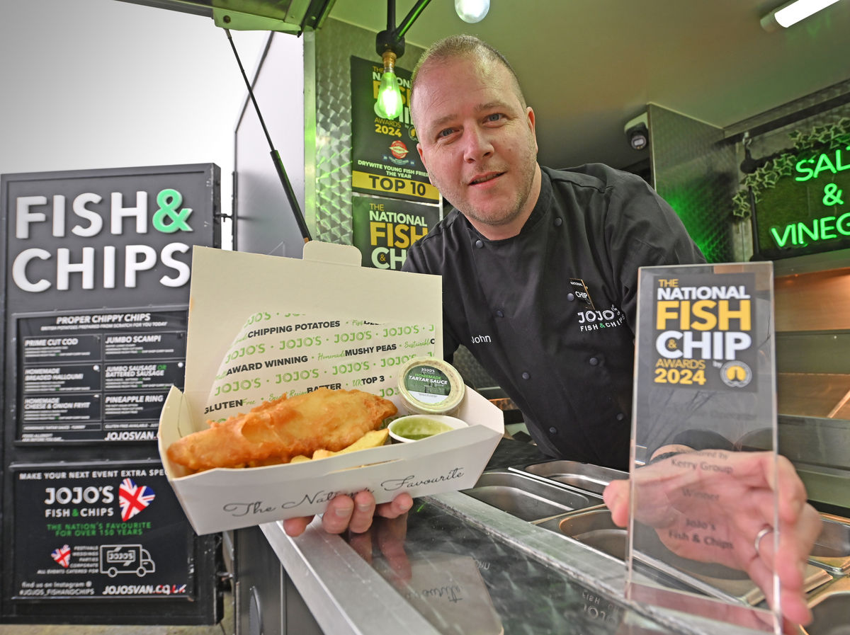 Stafford chip van boss feeling like the cod's scallops after national ...