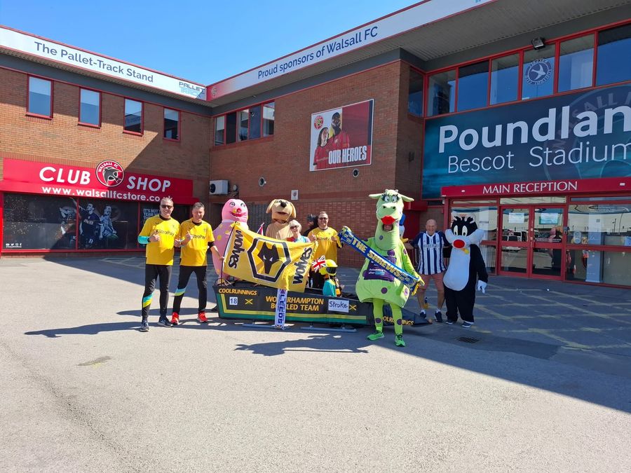 Puff the Bridgnorth Dragon and friends collect thousands with walk ...