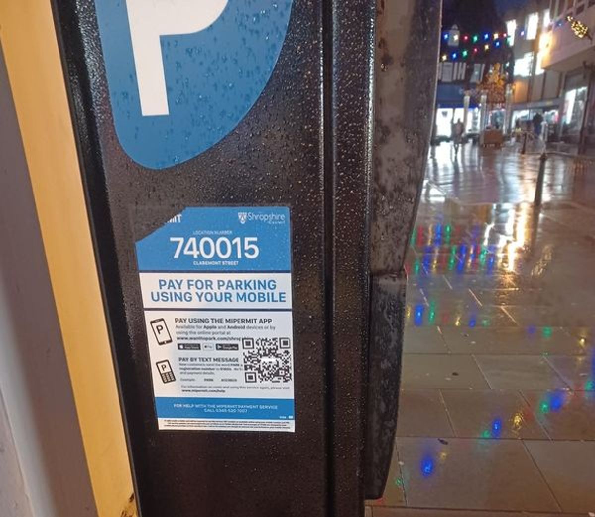 Warning after scam codes spotted in Shrewsbury car parks | Shropshire Star
