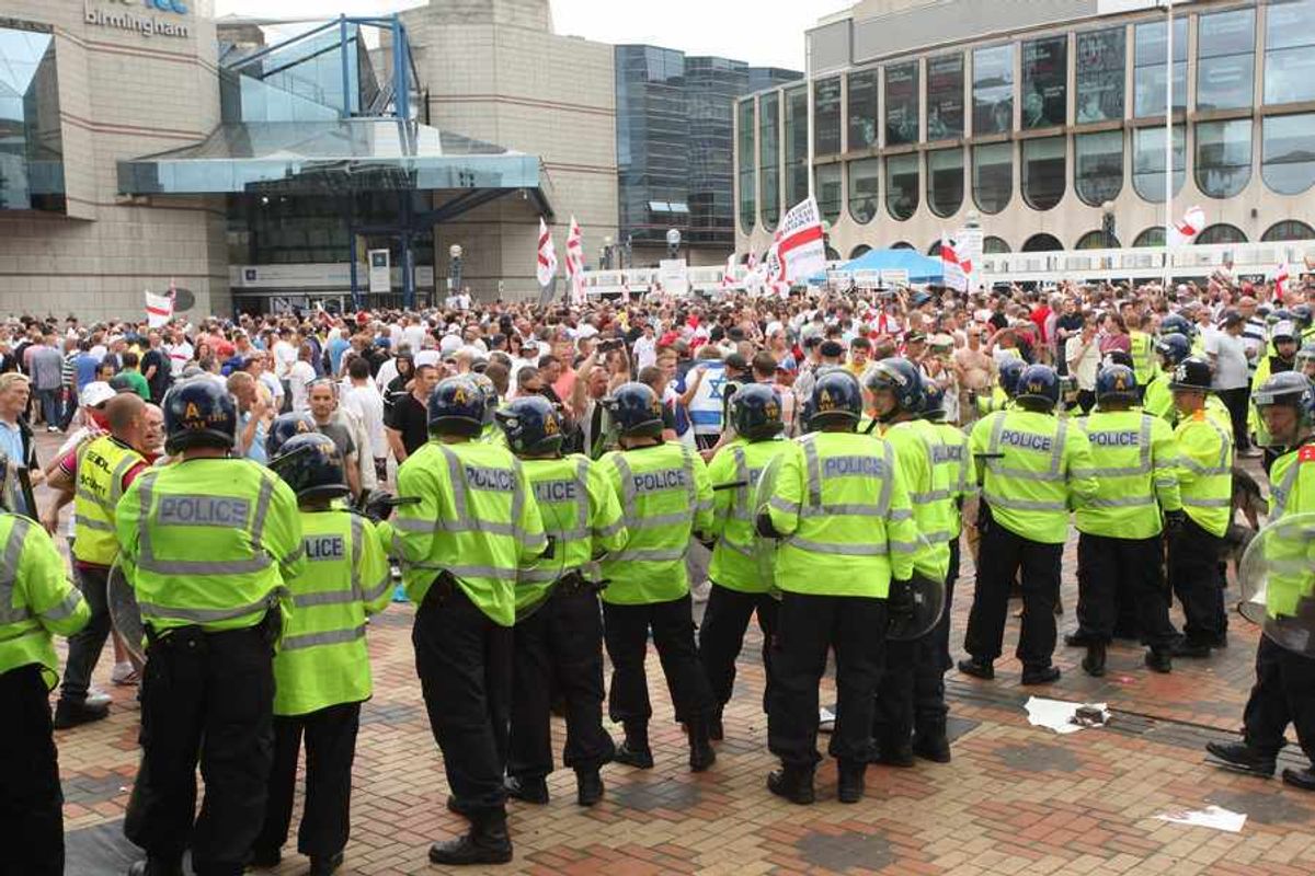 WATCH: 50 sentenced following violent Birmingham EDL protest | Express ...