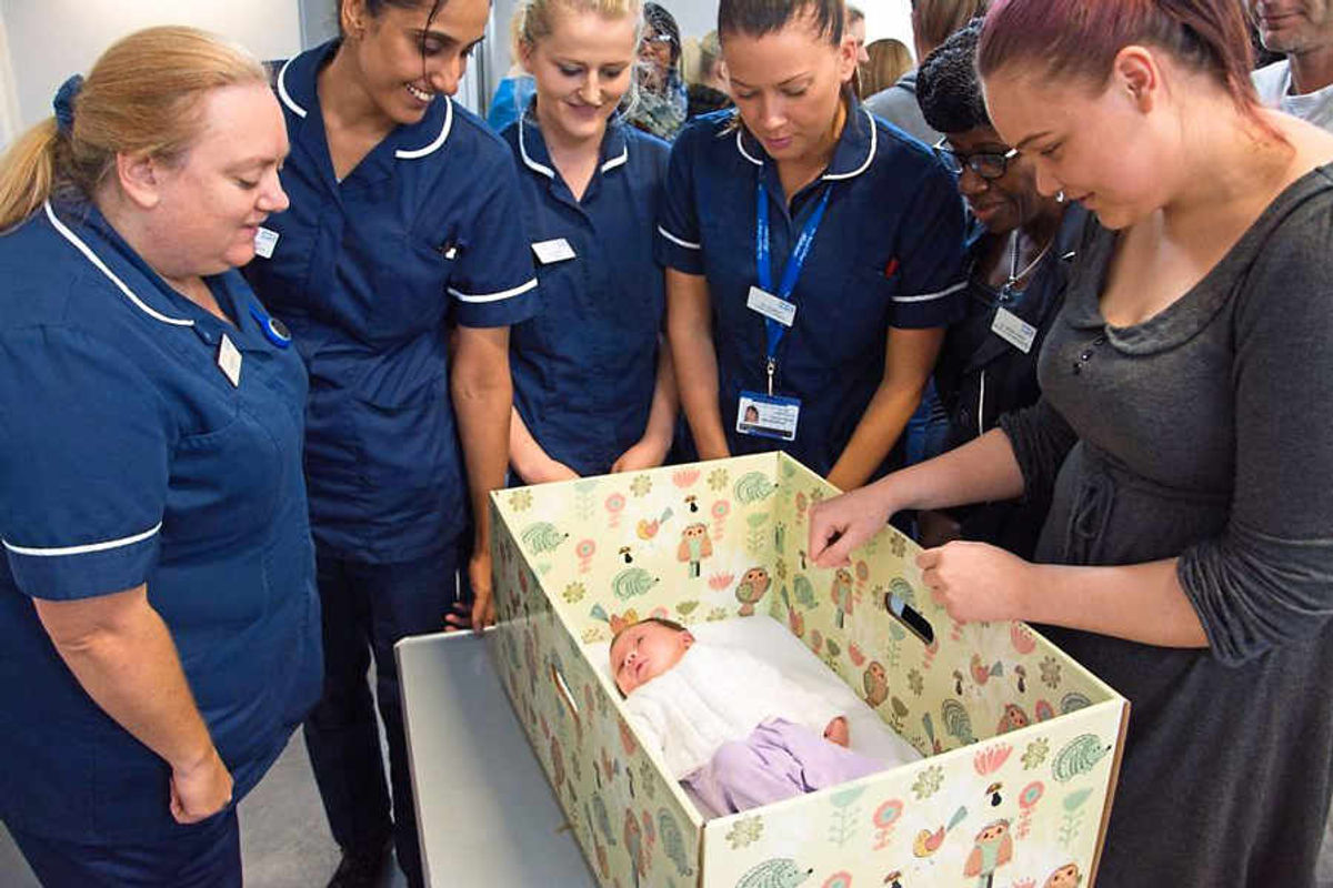 'Baby boxes' to be handed out to new parents during scheme for newborns ...