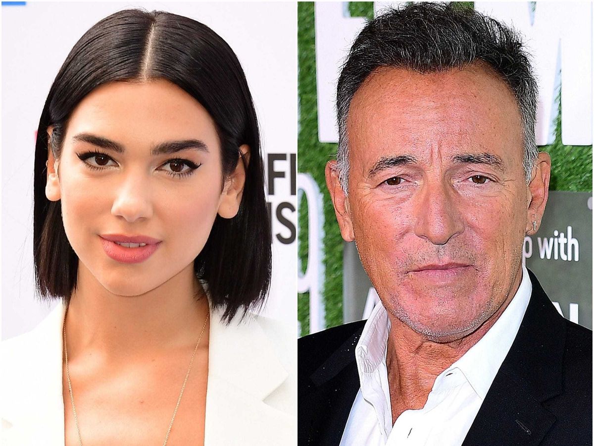 Dua Lipa and Bruce Springsteen among stars on Joe Biden inauguration ...
