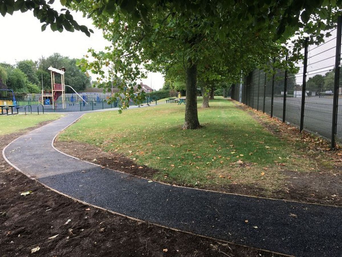 Much-loved Wellington park gets new pathway | Shropshire Star