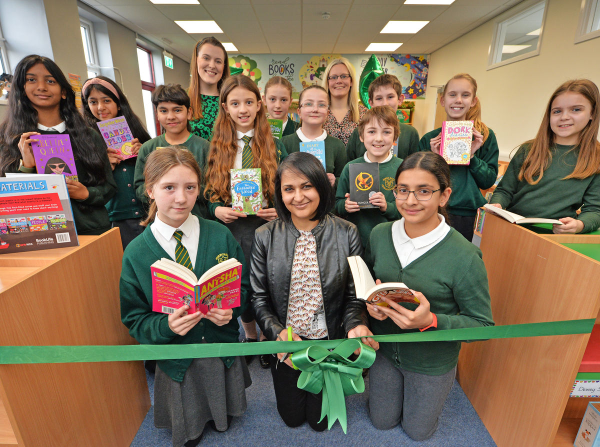 Local author helps open Wednesfield primary school's new library ...