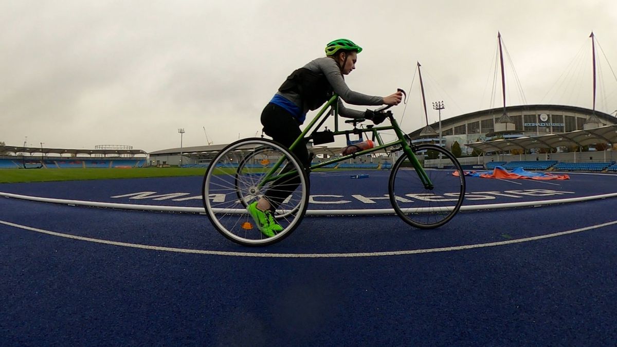 Paralympic gold medallist Tully Kearney taking first steps in new sport ...