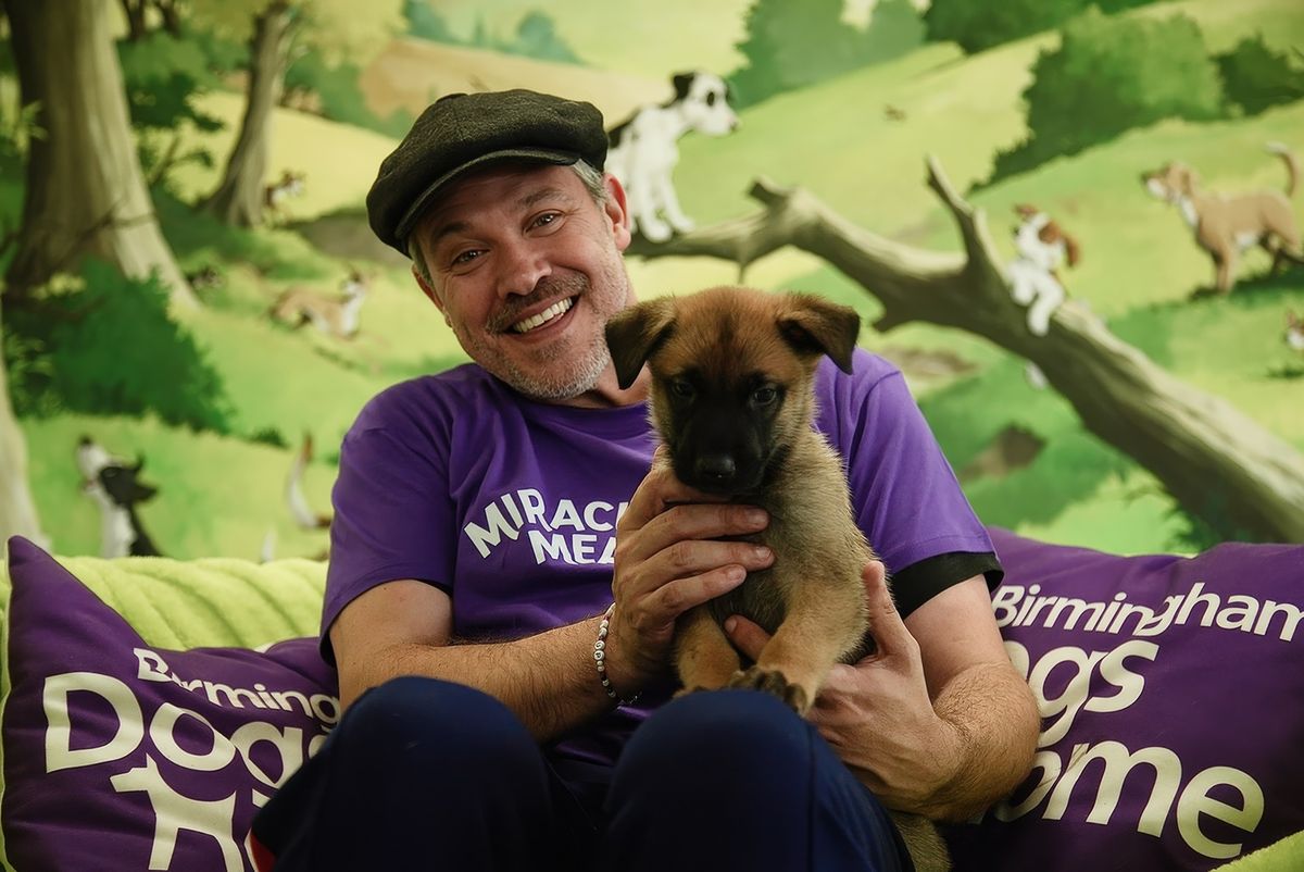 Pop idol Will Young drops into Birmingham Dogs Home with lorry load of ...