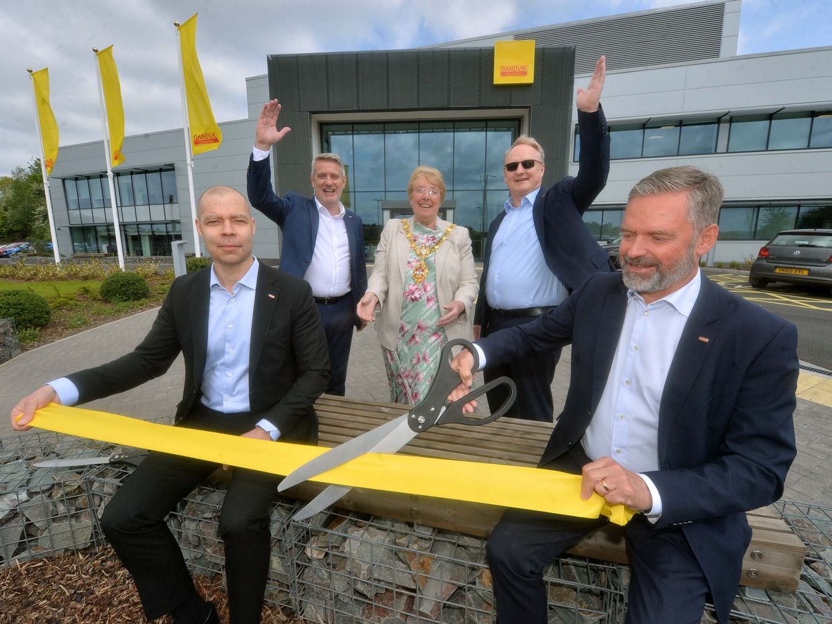 Sandvik celebrates opening of new Halesowen base | Express & Star