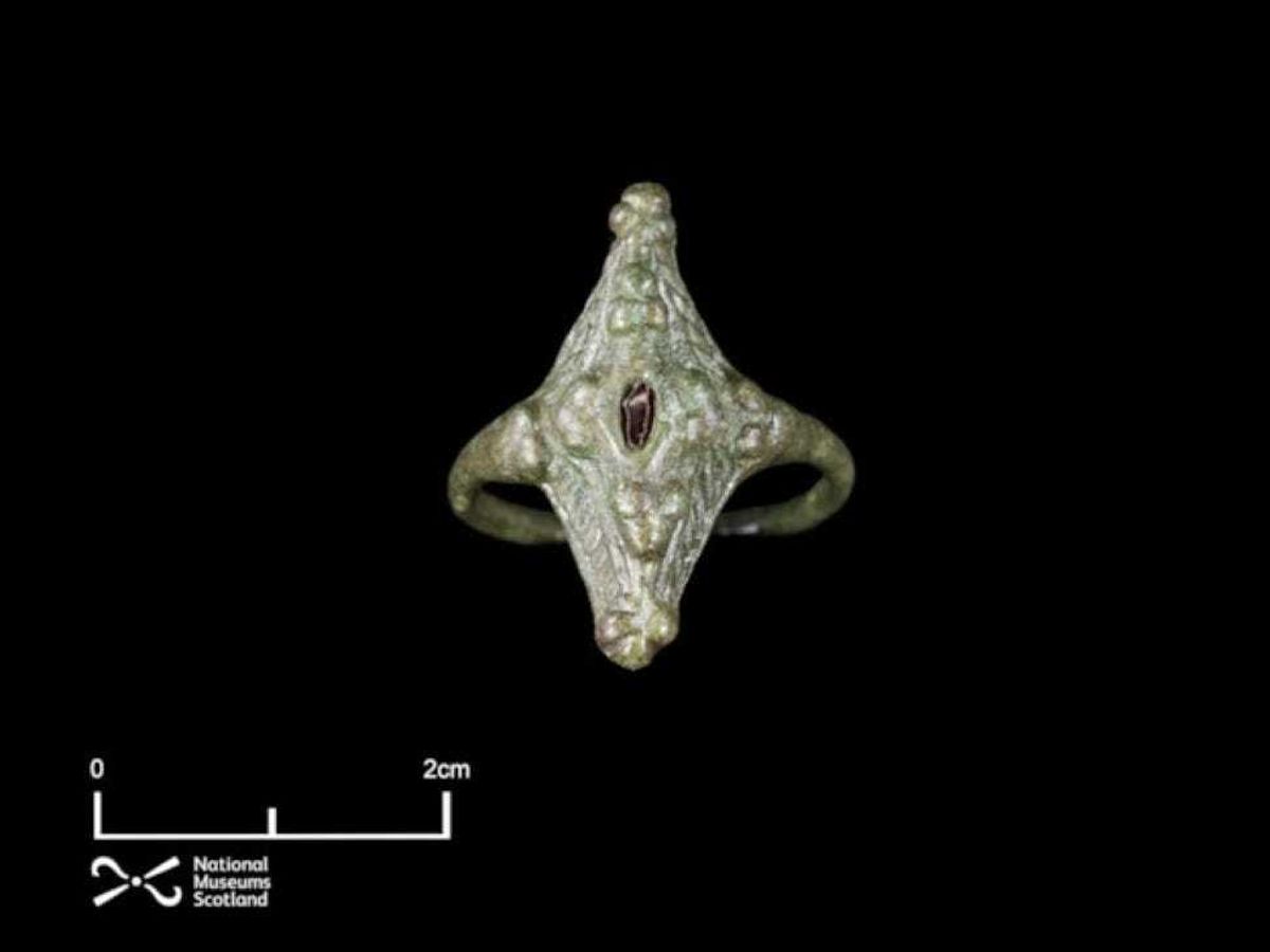 ‘Remarkable’ Pictish ring buried for about 1,000 years found on last ...