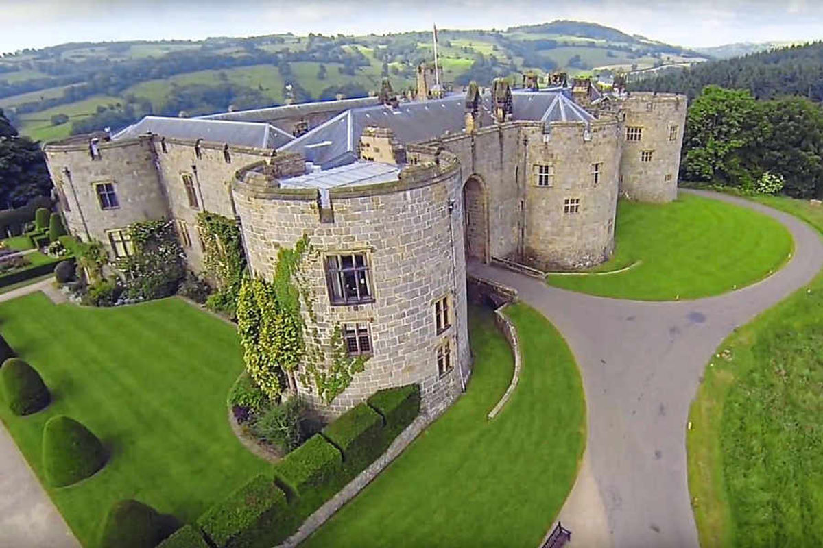 Watch: Bird's eye view of historic Chirk Castle | Shropshire Star