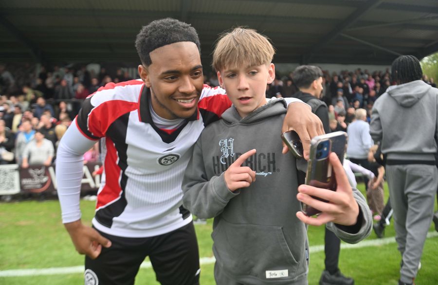 'We're going up!': 21 fantastic photos showing promoted Hednesford Town ...