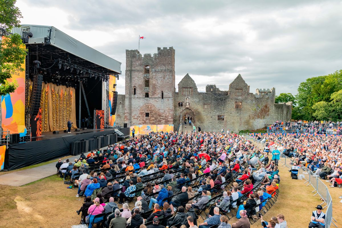 Ludlow Castle Comedy Festival review: Lightning, evacuation and laughs ...
