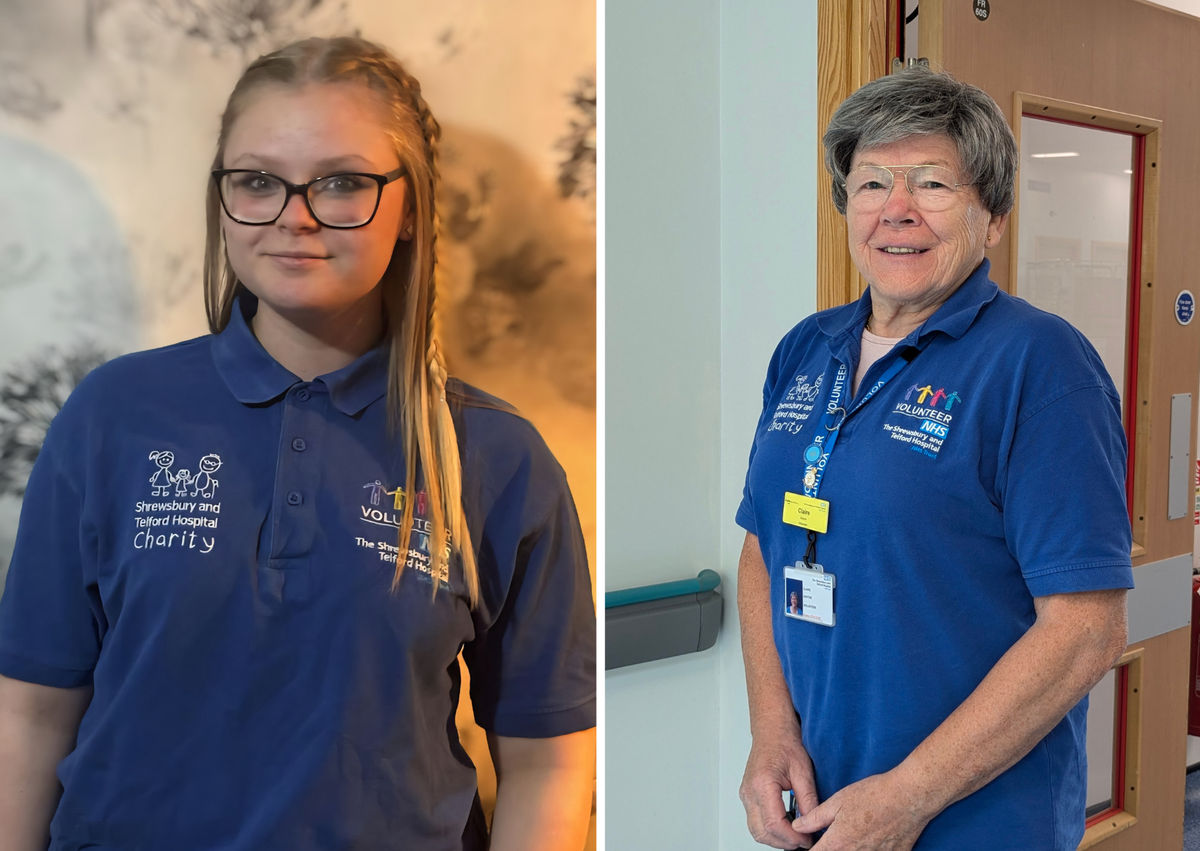 Shropshire hospital helpers from teenage to retirement age back mass ...