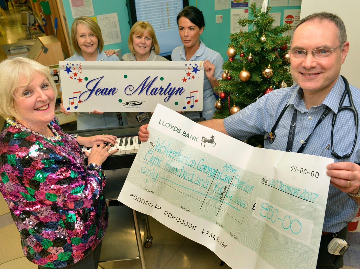 Britain's Got Talent star Jean Martyn performs for patients at New ...