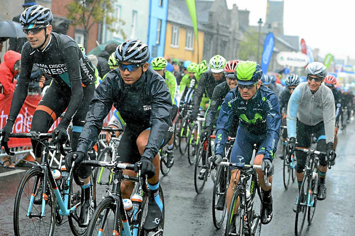 Cycling fans out in force to cheer on their heroes in Mid Wales ...