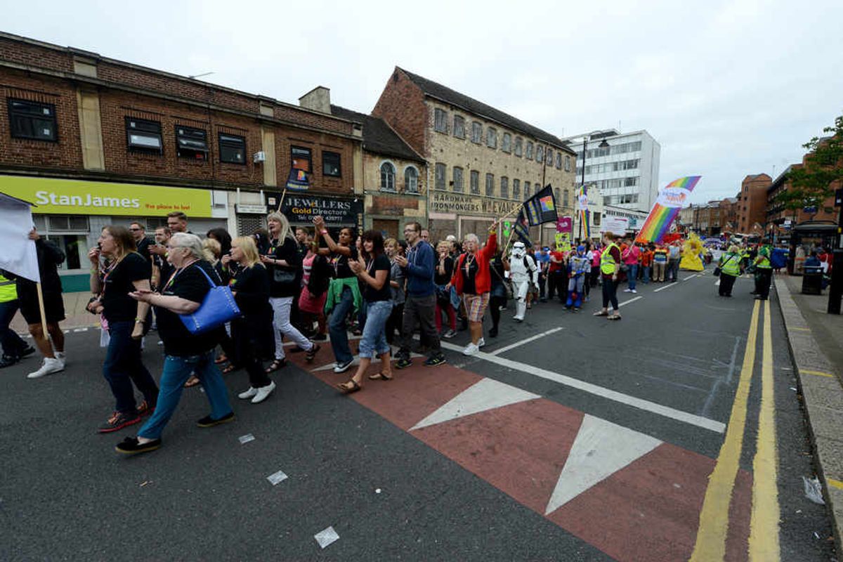 Wolverhampton Pride fills streets of city in biggest event | Express & Star