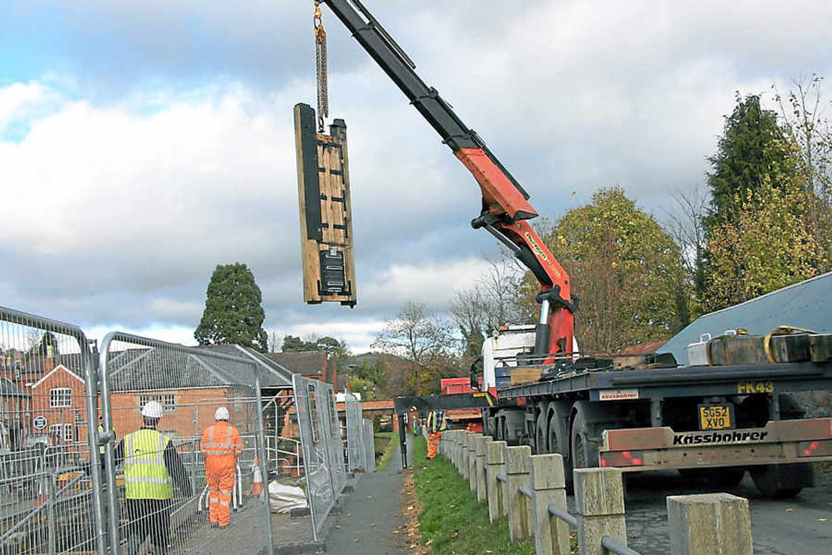 Behind-the-scenes look at Welshpool lock works | Shropshire Star