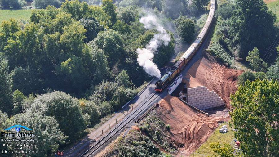 Day of celebration as Severn Valley Railway reopens Bridgnorth line ...