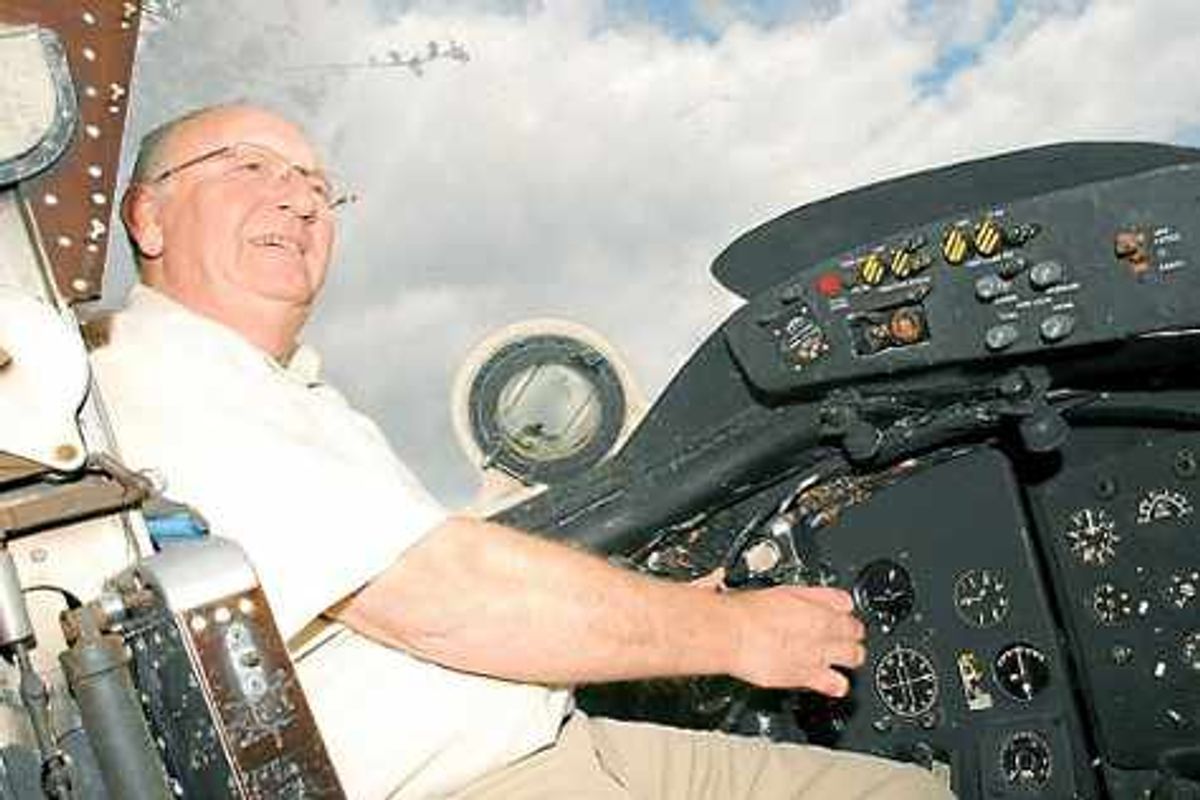 Plane crazy in Shropshire as cockpit owner lives out his dream ...