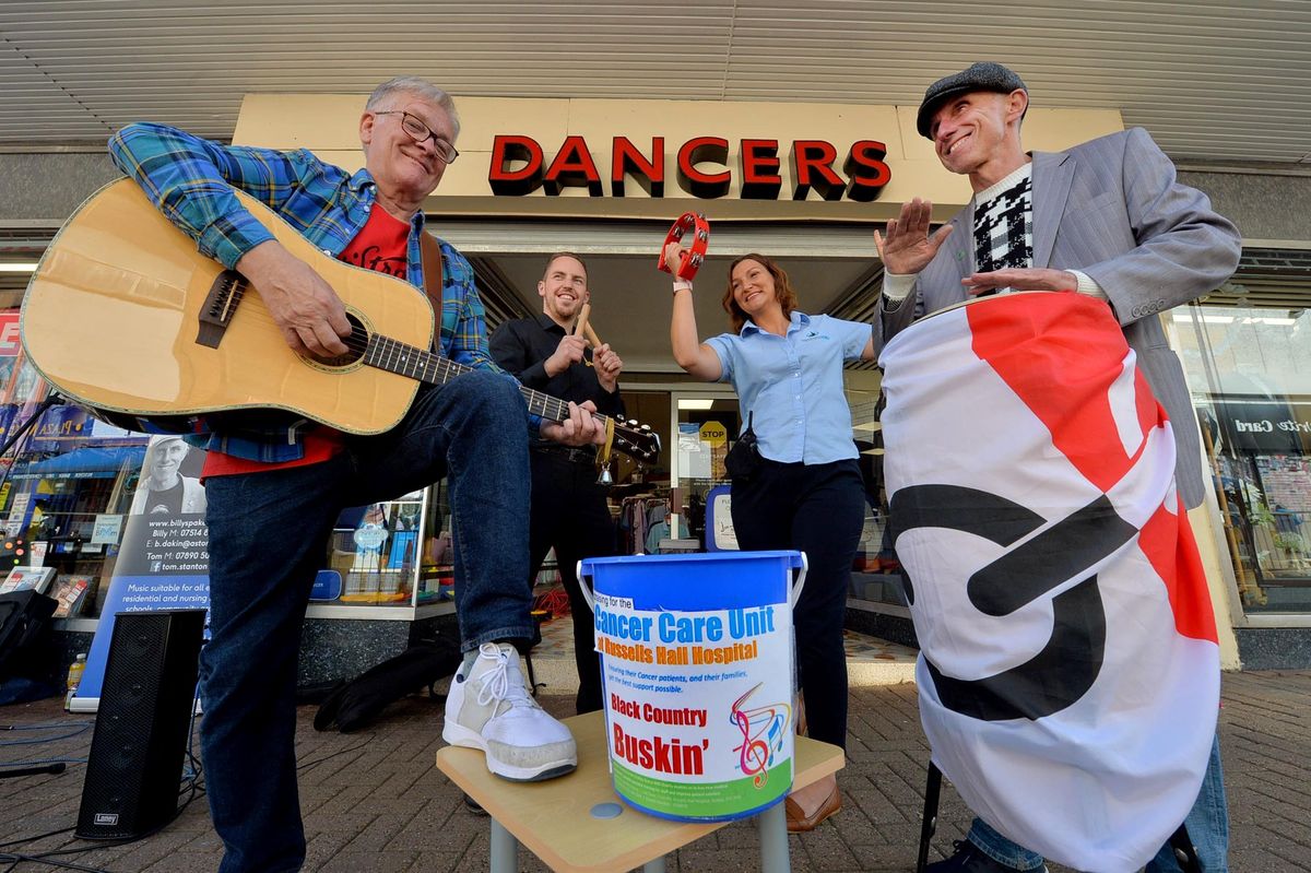 Day of busking helps cancer care hospital unit | Express & Star