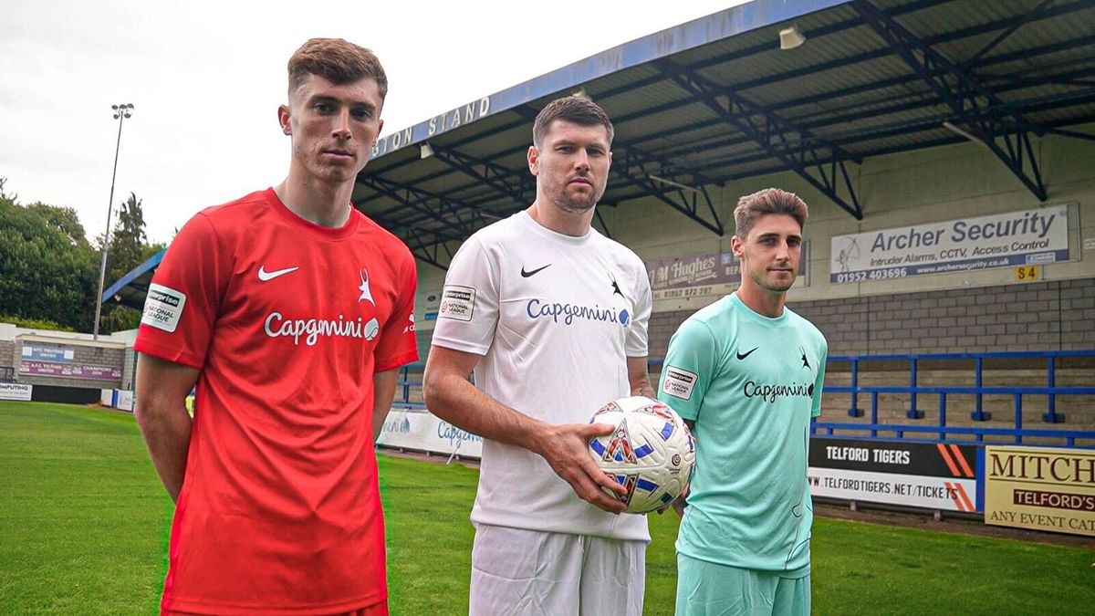 AFC Telford United release new kits ahead of 2025-26 season ...