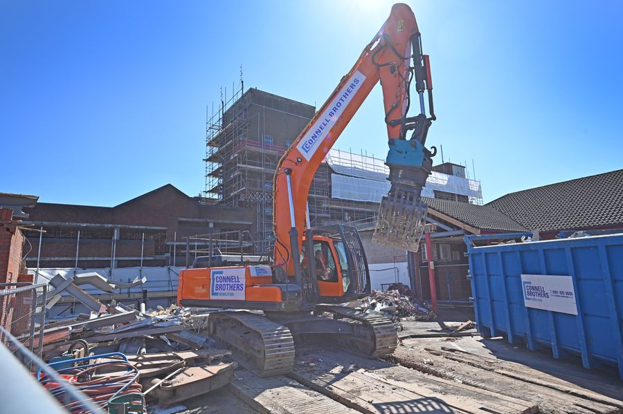 Eyesore multi-storey car park in Cannock town centre is at last coming ...
