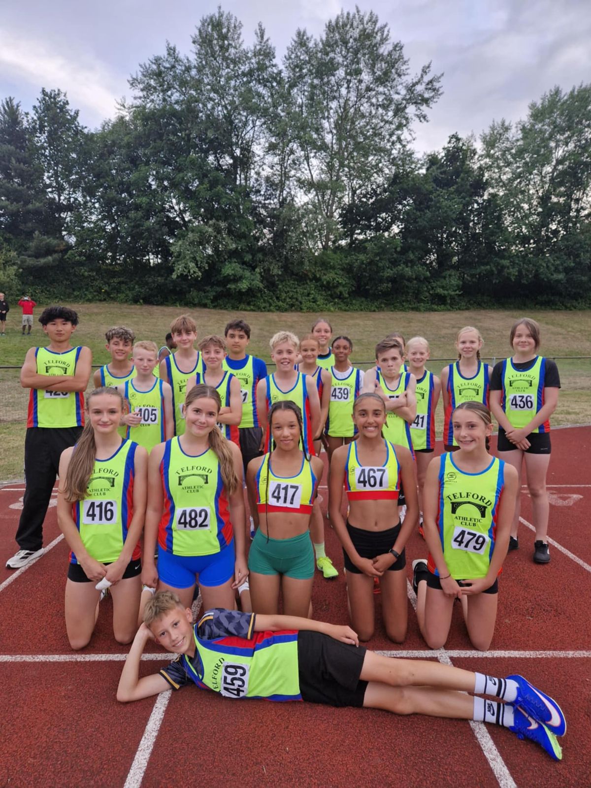 Telford athletes are toasting a stunning year in track and field ...