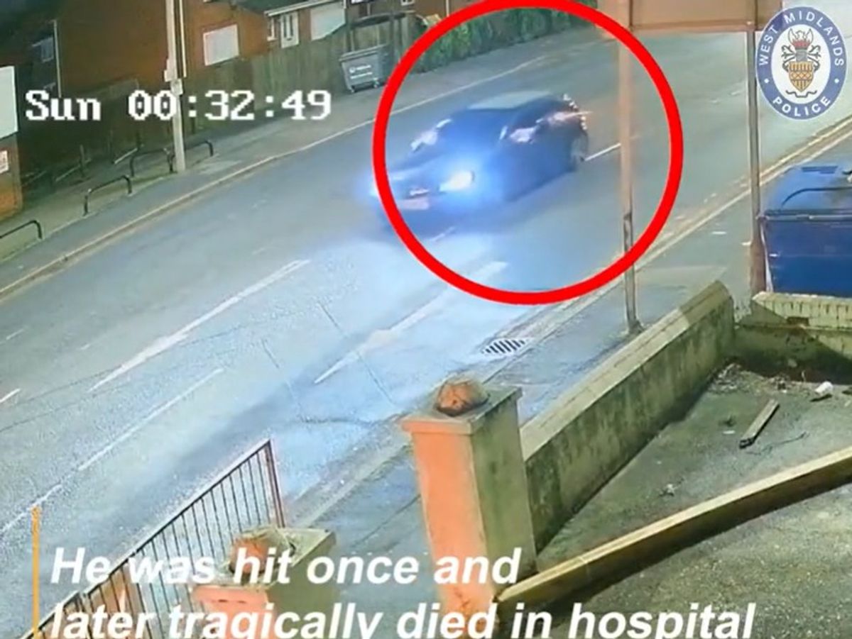 Footage shows gunman shooting taxi boss in fatal Dudley drive-by attack ...
