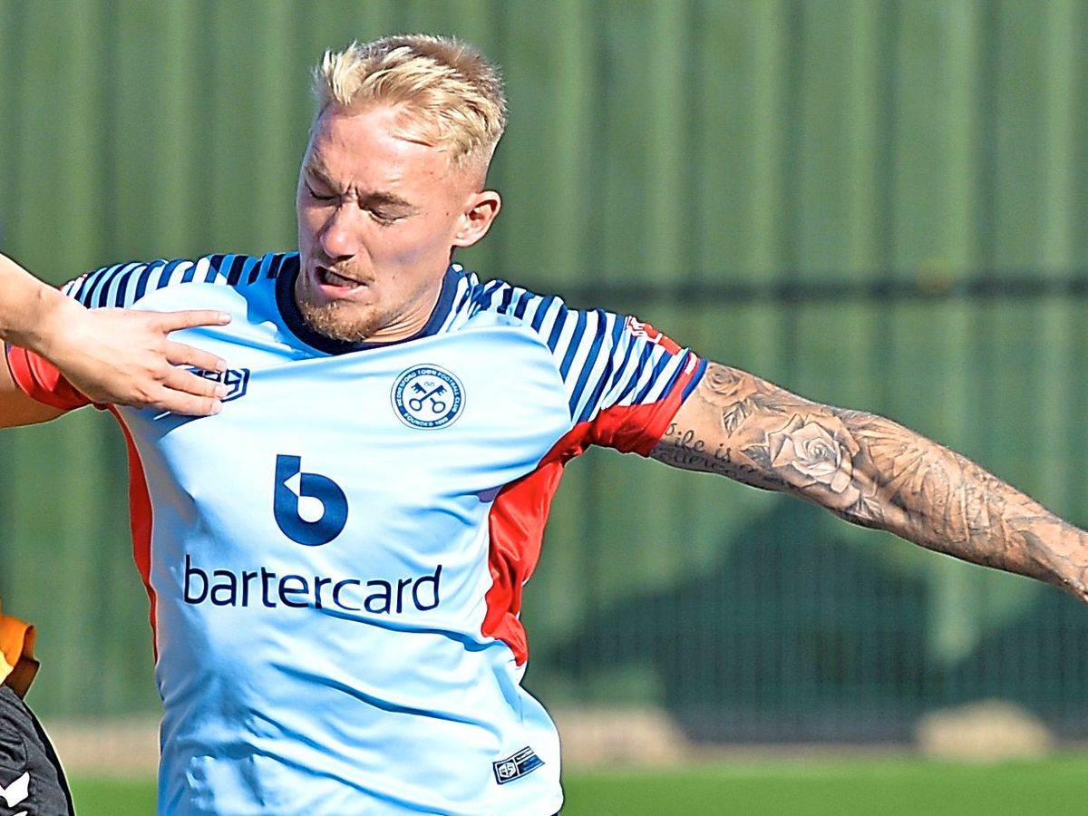 Captain Joe Cuff gets Shifnal Town's year off to a winning start ...