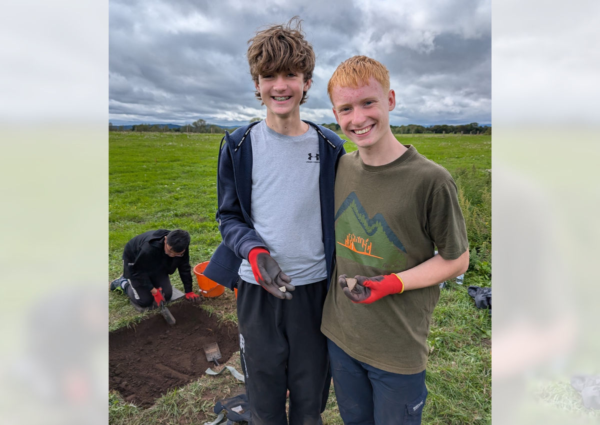 Newport students helped unearth Roman coins and metal acorns on ...