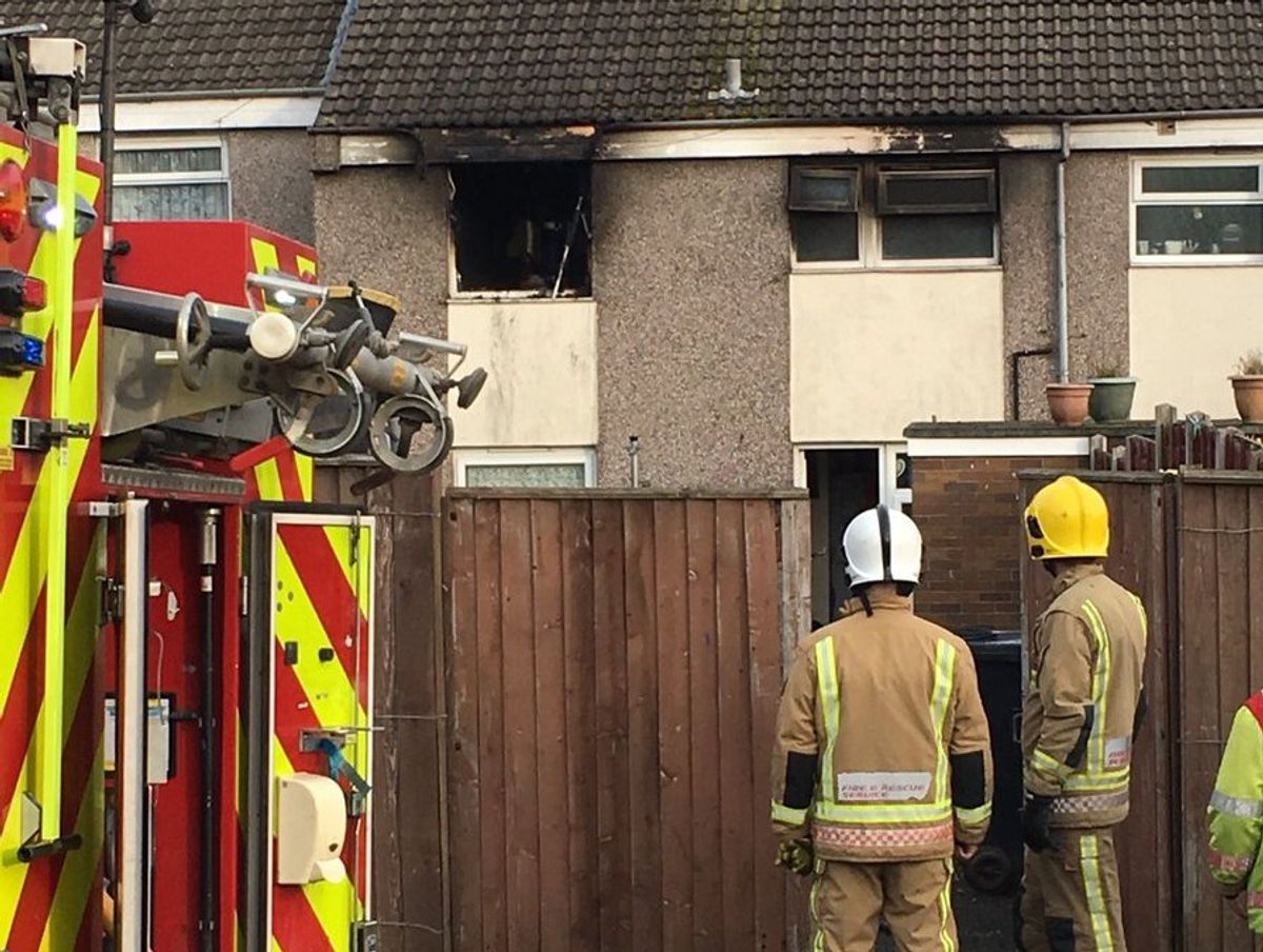 Man suffers burns in house fire near Cannock | Express & Star