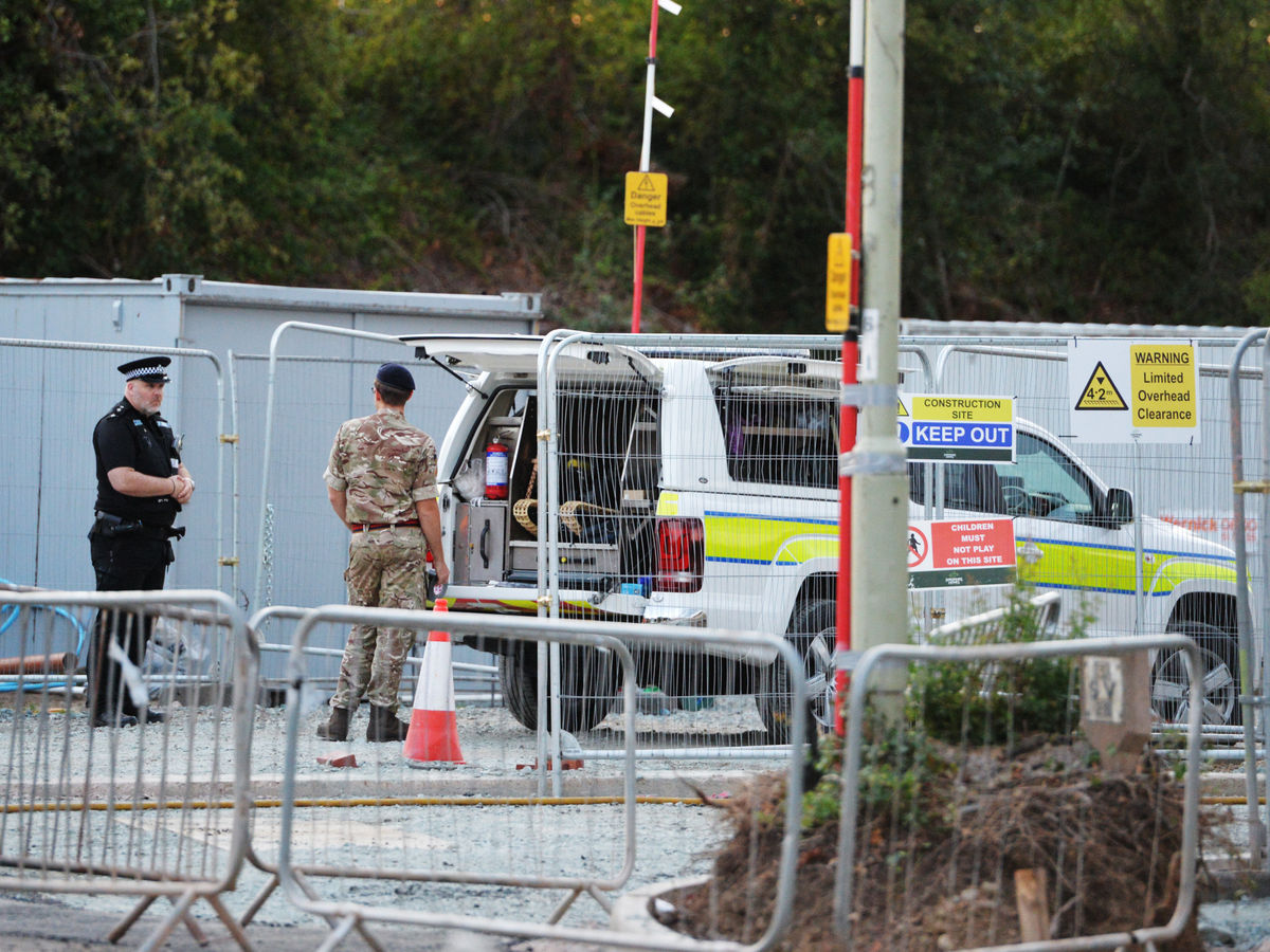 Controlled explosion carried out after Second World War munitions ...