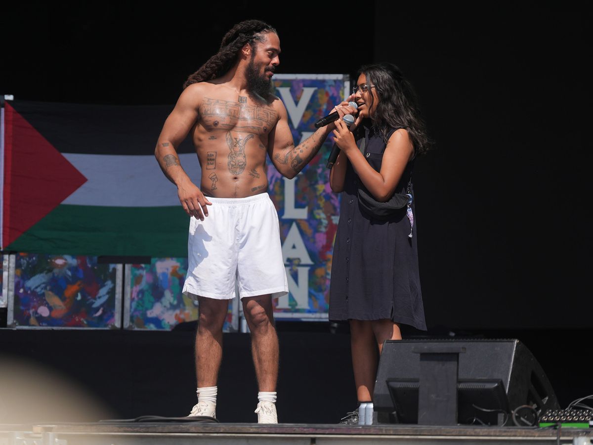 Who are the punk duo Bob Vylan, in the spotlight after Glastonbury set ...