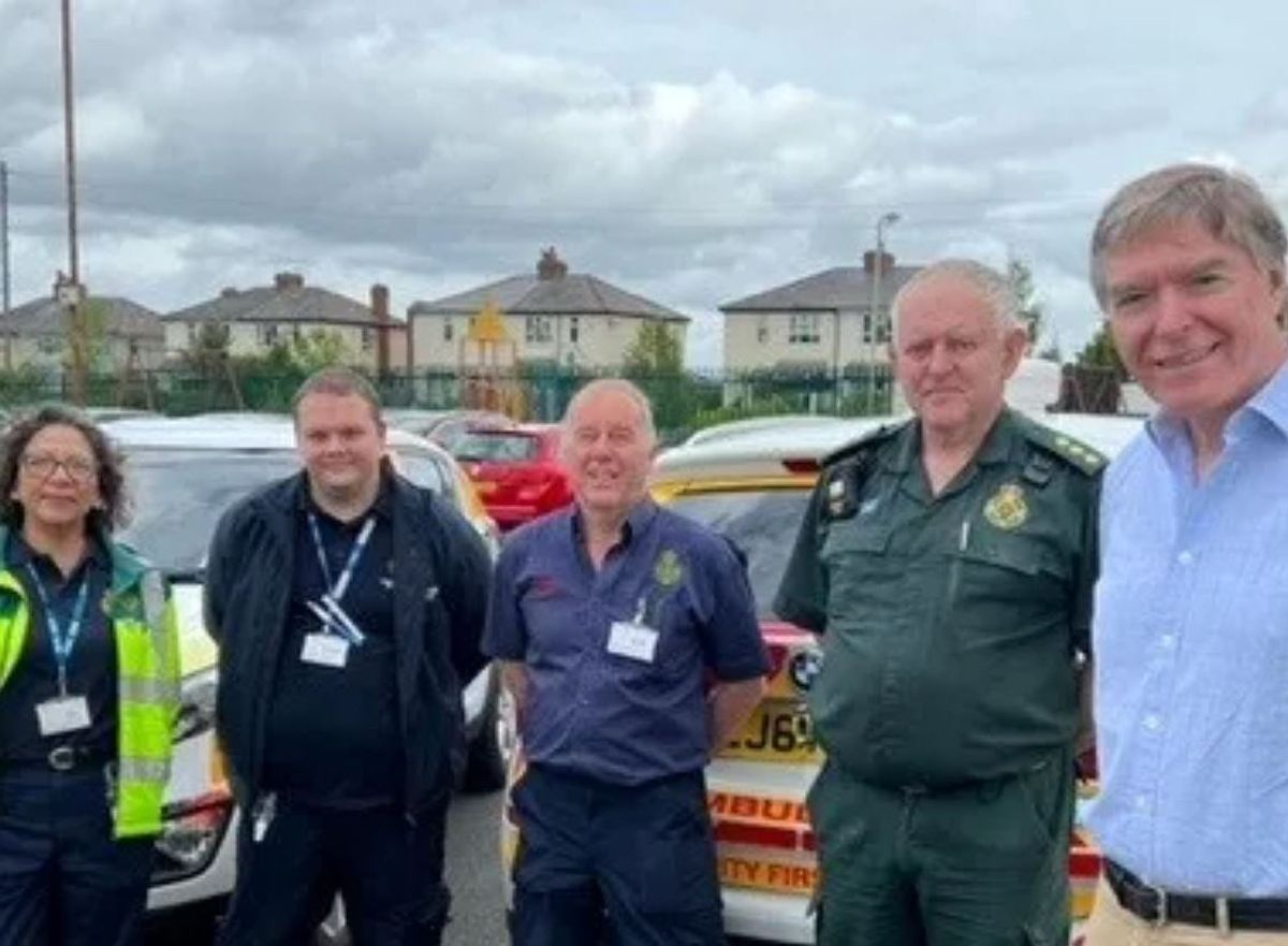 Ambulance chiefs 'Highley' satisfied after four sign up to be volunteer ...
