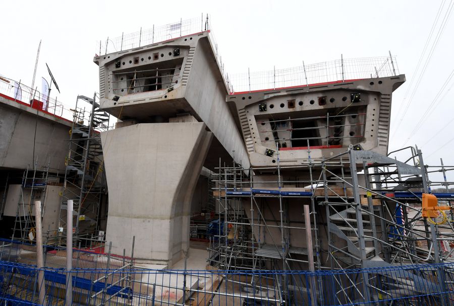 We went inside an HS2 viaduct in the West Midlands and it was oddly ...