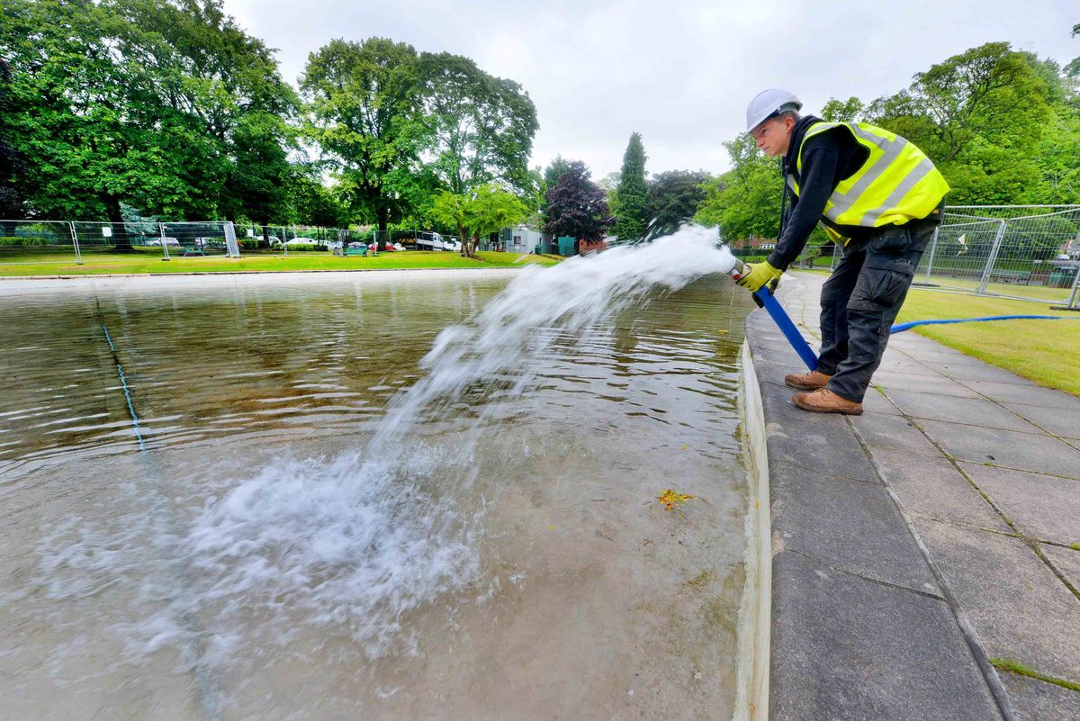 Tettenhall Pool reopening marred as litterbugs spark anger | Express & Star