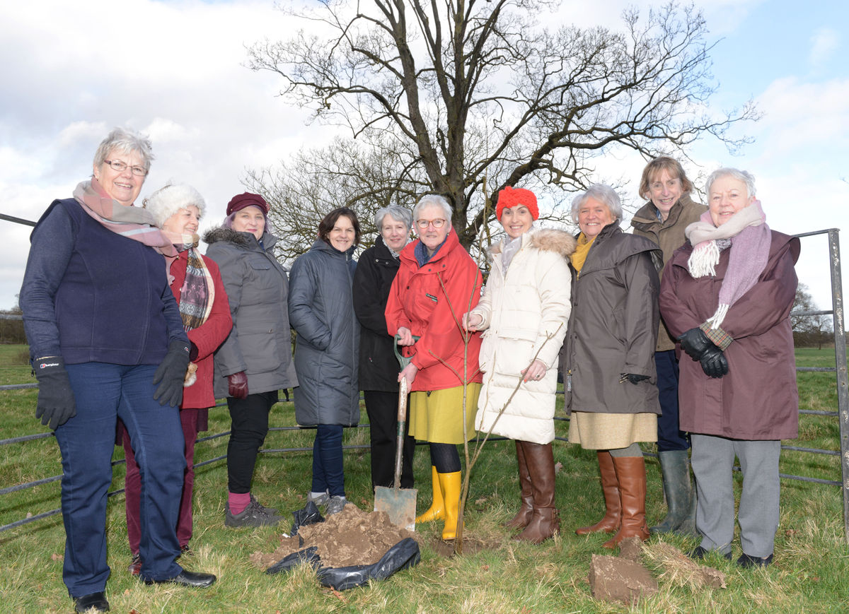 Shropshire WI marks centenary with tree planting ceremony | Shropshire Star