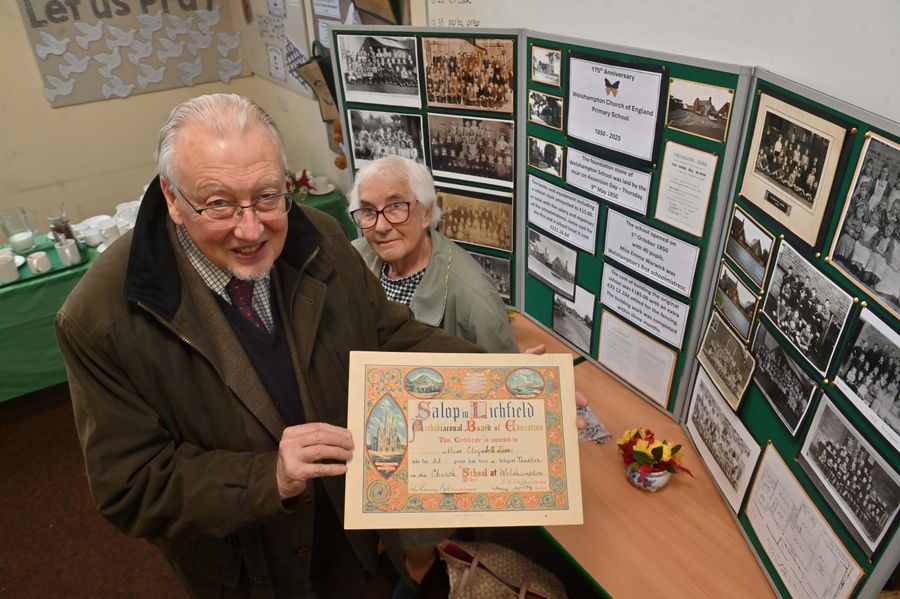 Shropshire primary school celebrates 175th birthday as former pupils ...