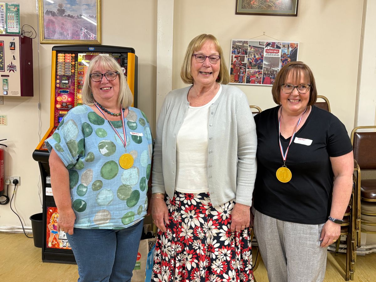 Chocolate medallions for the winners and Skittles for the losers ...