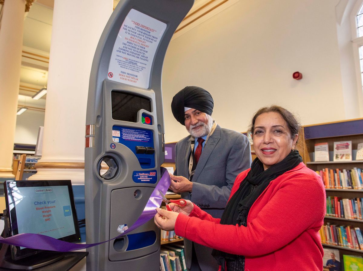 Health monitors installed at libraries and community sites in ...