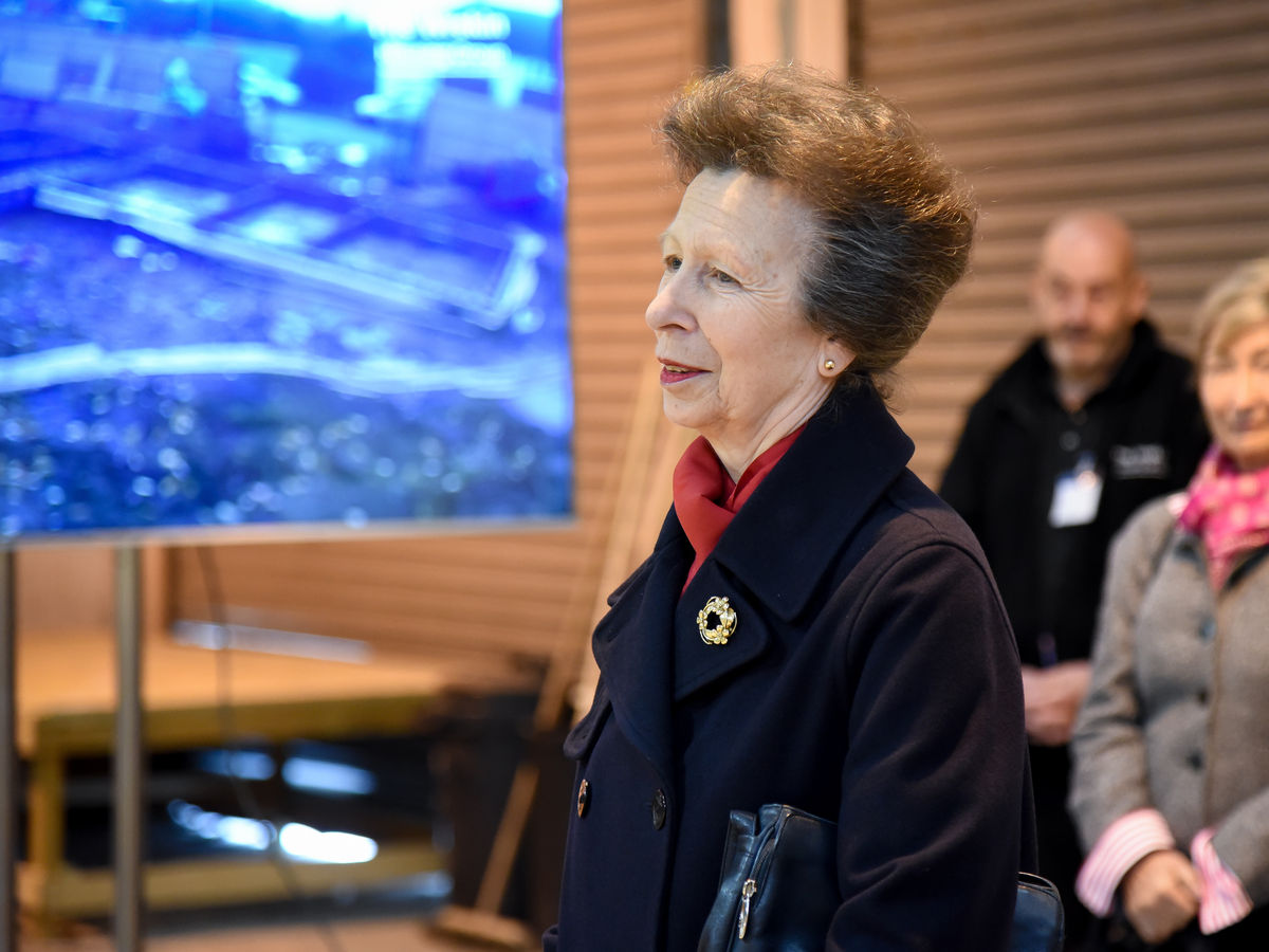 Princess Anne visits Telford charity which helps people find work ...
